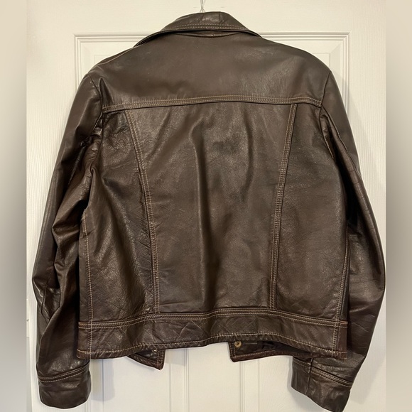 Cooper | Jackets & Coats | Vintage Cooper Leather Jacket With Snaps ...